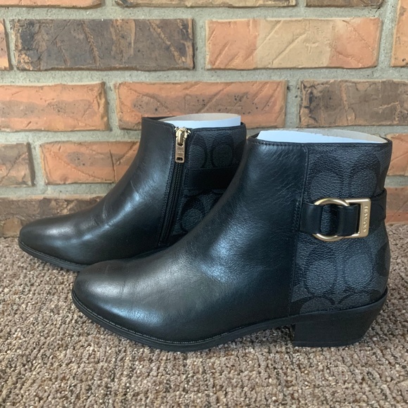 Coach | Shoes | Nwt Coach Black Dany Boot | Poshmark